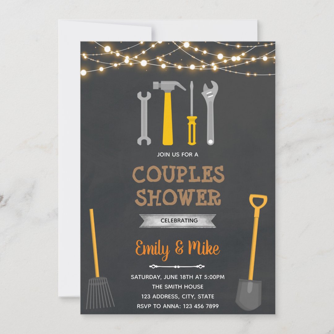Garage Garden shower Invitation | Zazzle