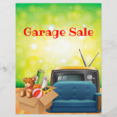 Garage Sale Promotional Flyer | Zazzle