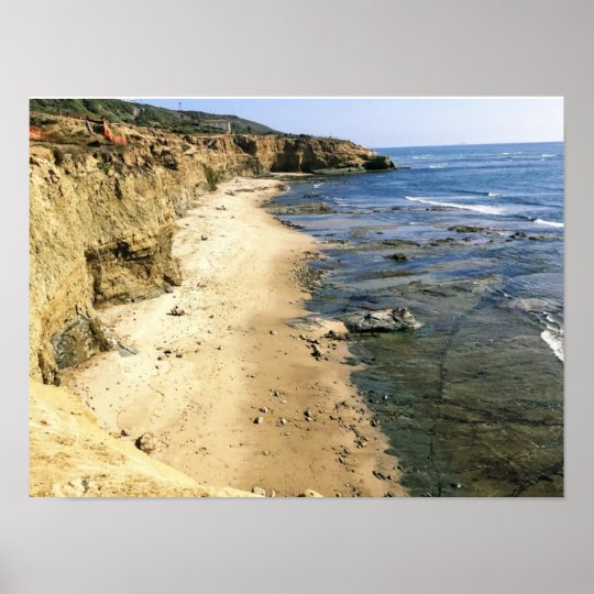 Garbage Beach-Sunset Cliffs Poster | Zazzle.com