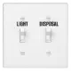 Garbage Disposal & Light Switch | Zazzle