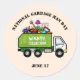 Garbage Man Day Stickers with Garbage Truck | Zazzle