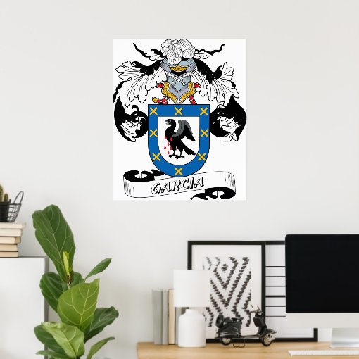 Garcia Family Crest Poster | Zazzle