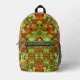 Garden Cherry Tomatoes Abstract Personalized Printed Backpack | Zazzle