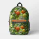 Garden Cherry Tomatoes Personalized Printed Backpack | Zazzle