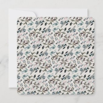 Garden Crest | Eggshell | Square Wedding Invitation | Zazzle