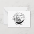 Garden Design Landscaping Thank You Note Card | Zazzle