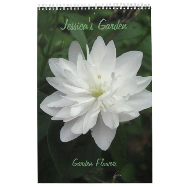 Garden Flower Calendar | Zazzle