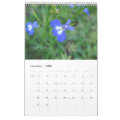 Garden Flower Calendar | Zazzle
