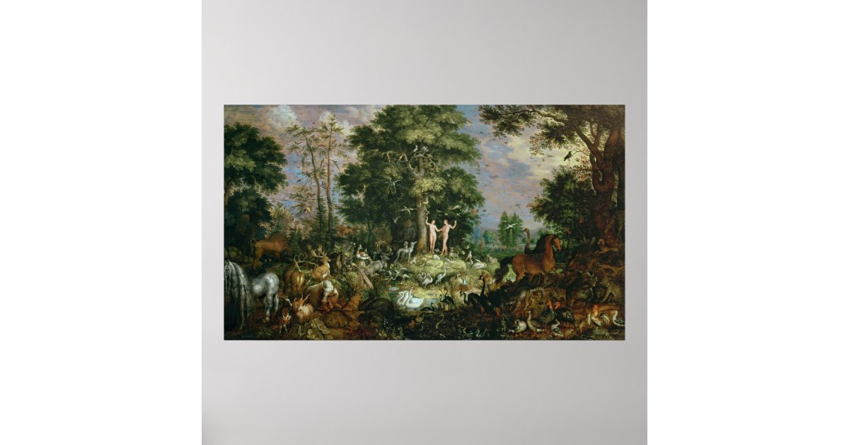 Garden of Eden Poster | Zazzle