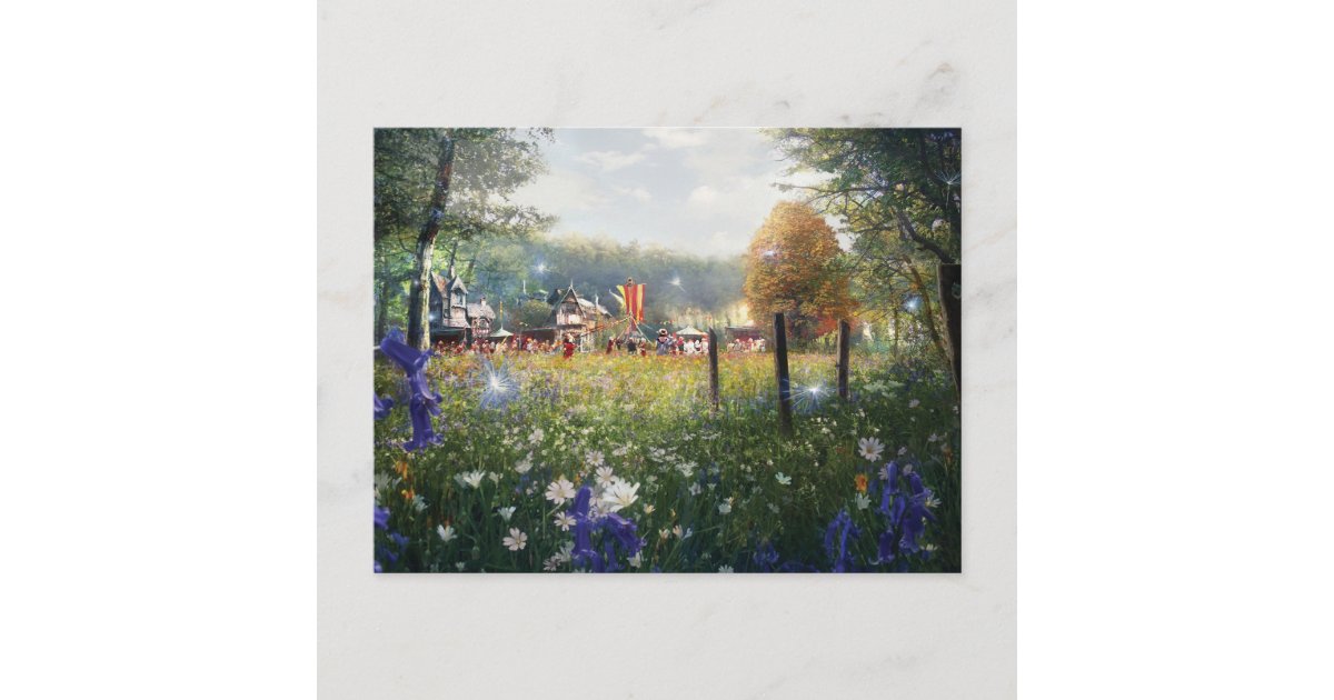 Garden Postcard | Zazzle