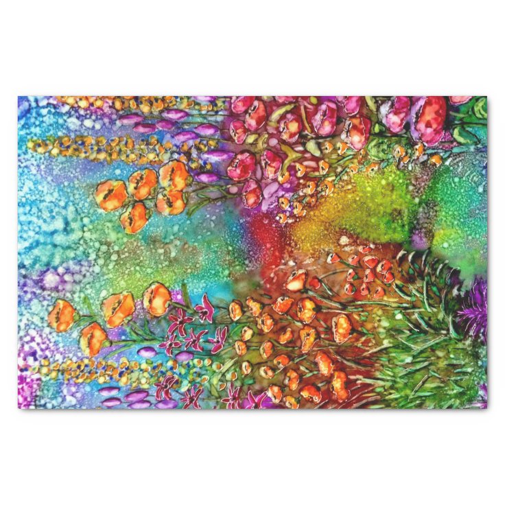 Garden Tissue Paper | Zazzle