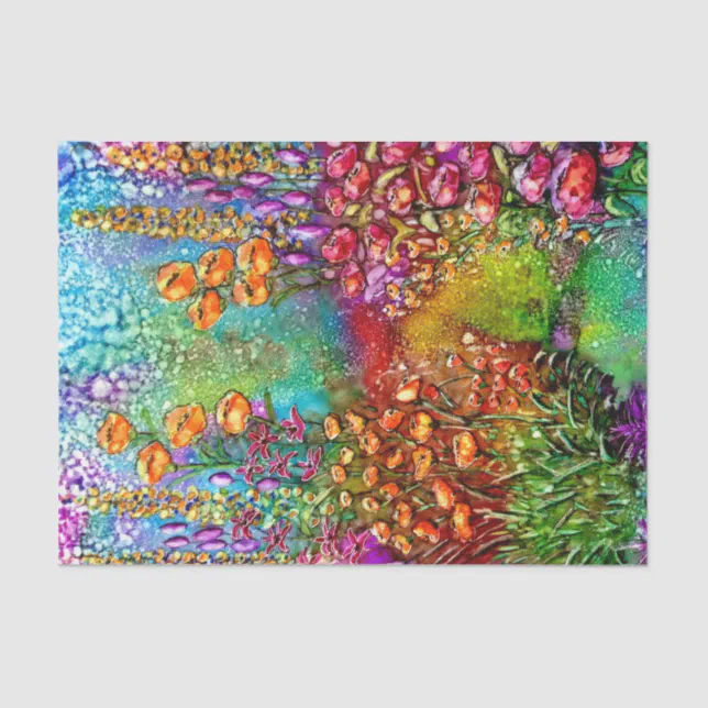 Garden Tissue Paper | Zazzle