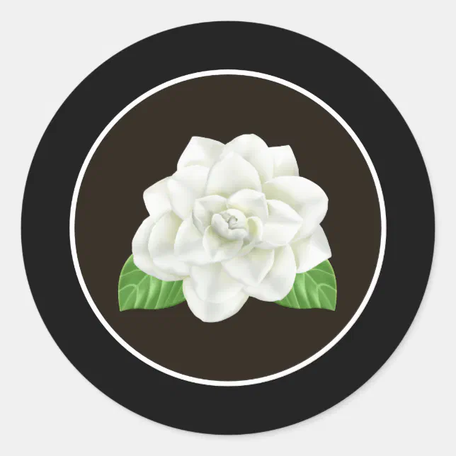Gardenia Stickers | Zazzle