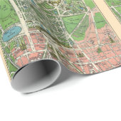 Gardens of Versailles, Restored Vintage 1920 Wrapping Paper | Zazzle