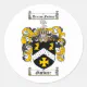 GARDNER FAMILY CREST - GARDNER COAT OF ARMS CLASSIC ROUND STICKER | Zazzle