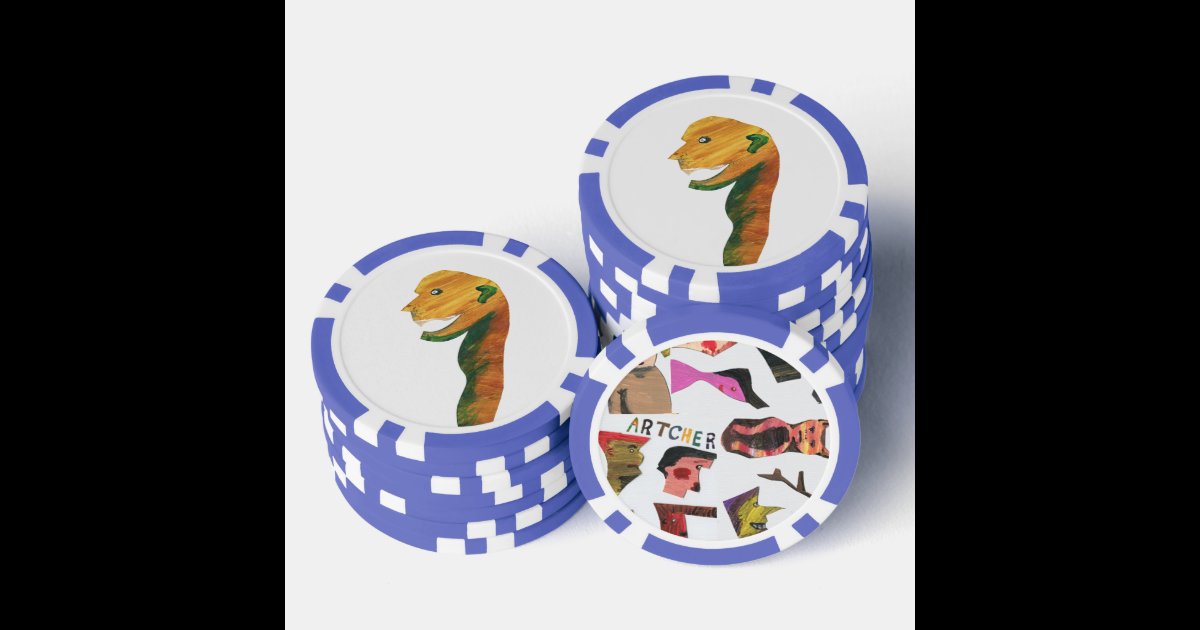 GARFIELD POKER CHIPS | Zazzle