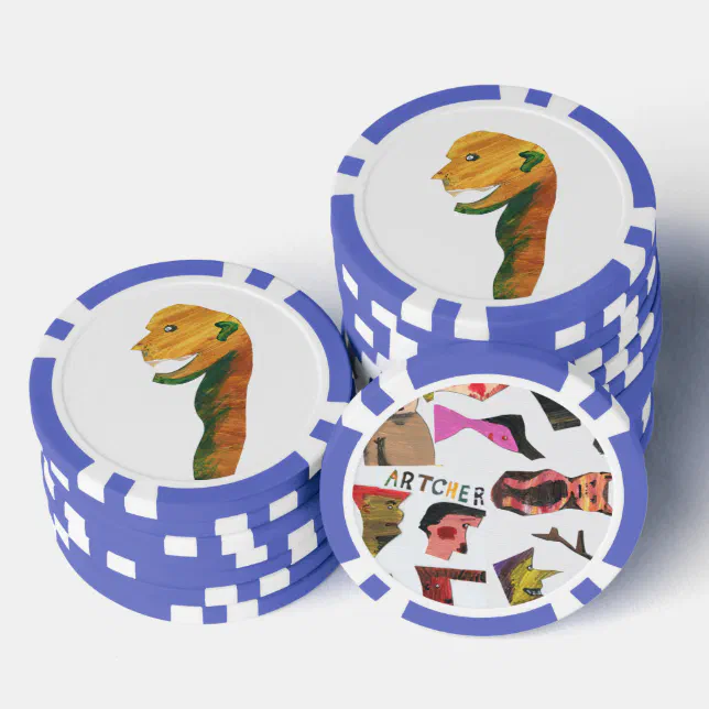 GARFIELD POKER CHIPS | Zazzle