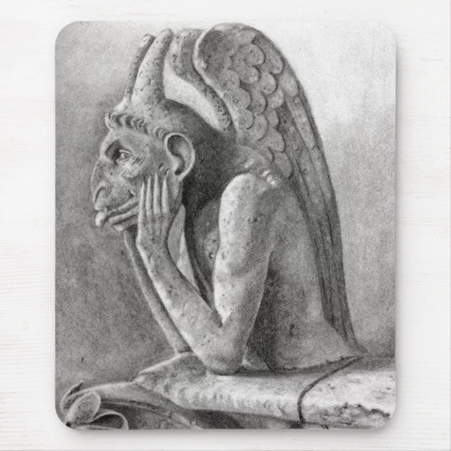 Gargoyle 3 mouse pad | Zazzle