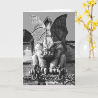 Gargoyle Card | Zazzle