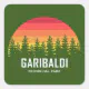 Garibaldi Provincial Park Square Sticker | Zazzle