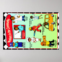 Garifuna Community Workers Poster | Zazzle