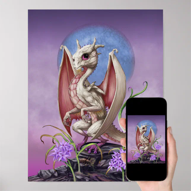 Garlic Dragon 11x14 (4x6 and up) Poster | Zazzle