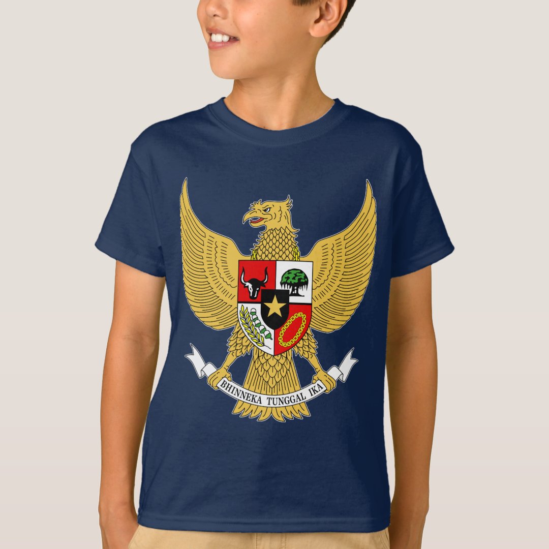 Garuda Pancasila, t Arms Indonesia, Indonesia T-Shirt | Zazzle