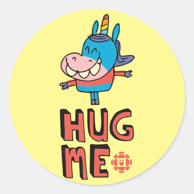 Gary Hug Me Stickers | Zazzle