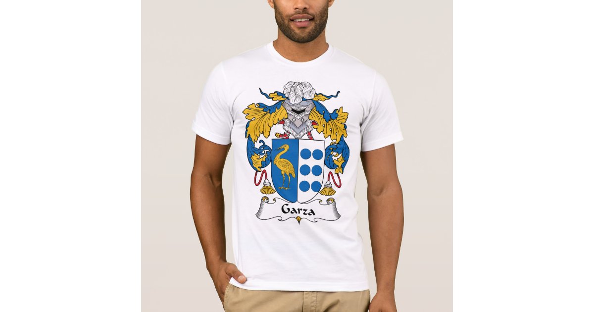 Garza Family Crest T-Shirt | Zazzle
