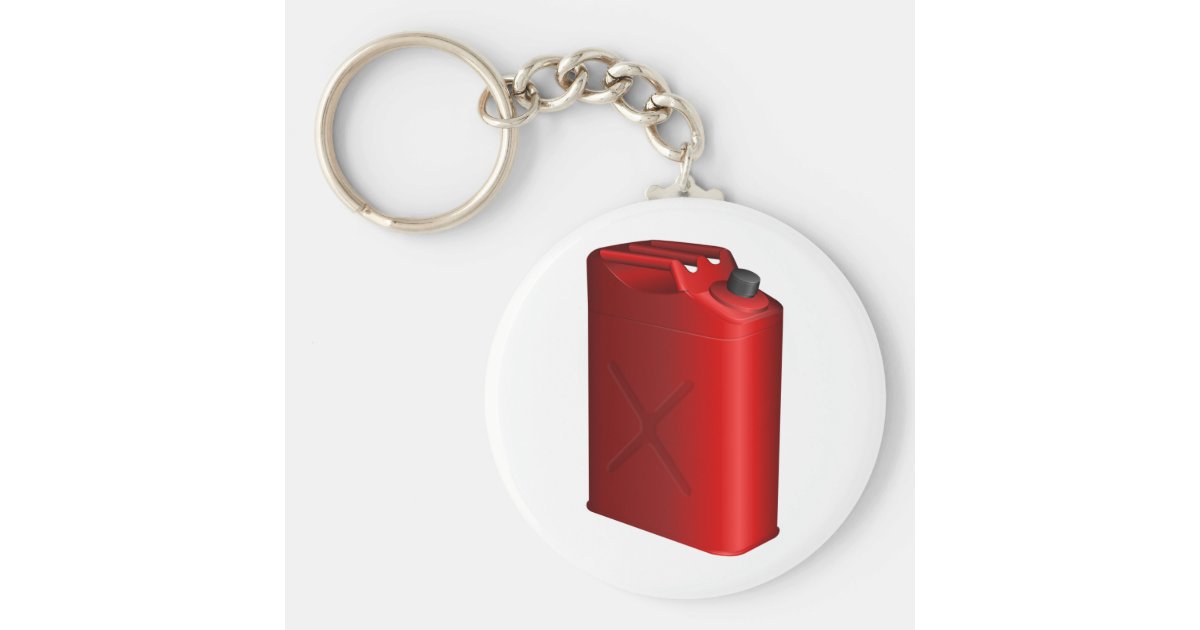 Gas Can Keychain | Zazzle