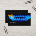Gas Fitter Service Technician Business Card | Zazzle