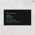 Gas Fitter Service Technician Business Card | Zazzle