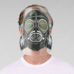 Gas Mask Toxic Grunge Green | Zazzle