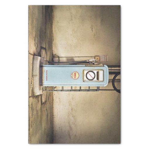 Gas Pump Decoupage Tissue Paper | Zazzle