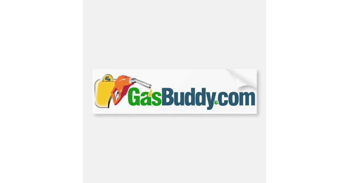 GasBuddy Bumper Sticker | Zazzle