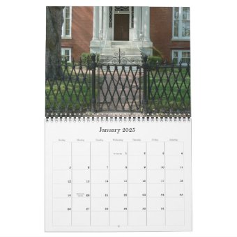Gates and Fences of the USA calendar | Zazzle