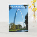 Gateway Arch National Park Missouri Card | Zazzle