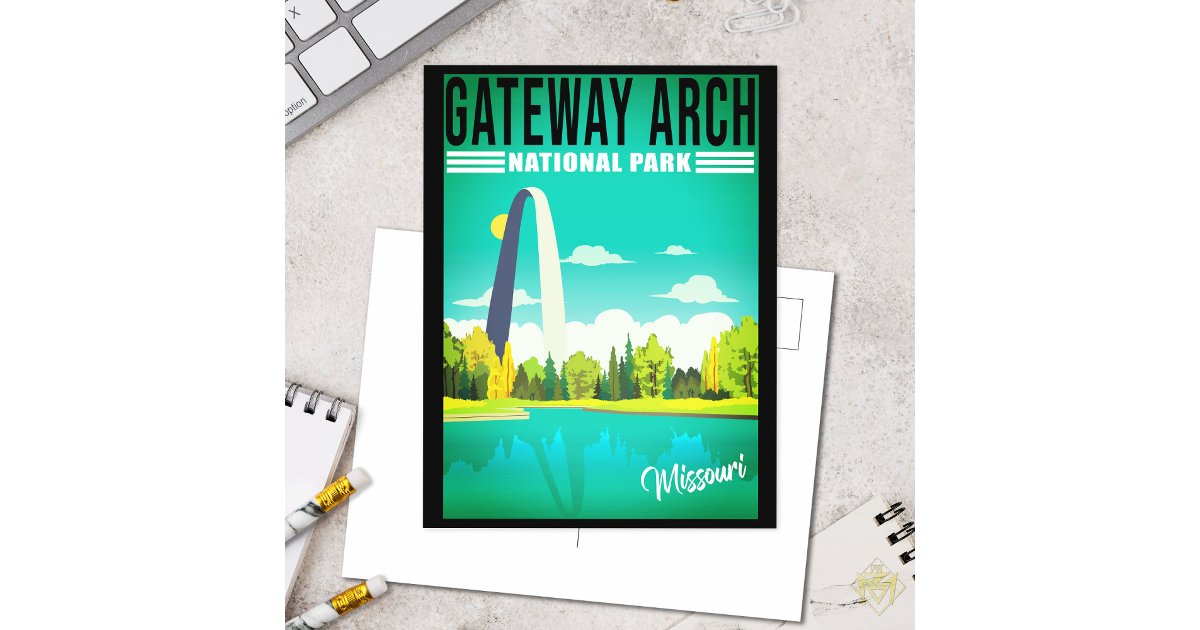 Gateway Arch National Park - Missouri Saint Louis Postcard | Zazzle
