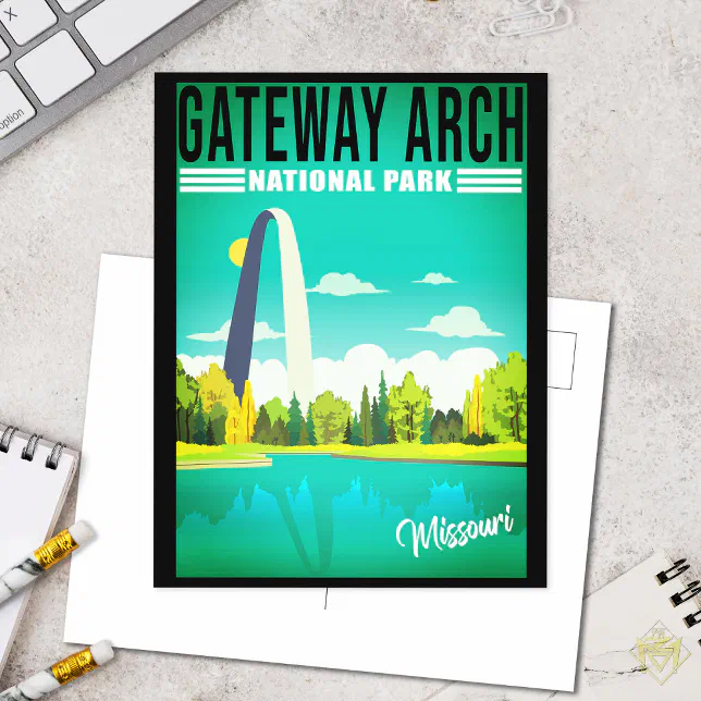 Gateway Arch National Park - Missouri Saint Louis Postcard | Zazzle