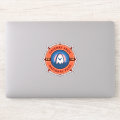 Gateway Arch National Park Retro Compass Emblem Sticker | Zazzle