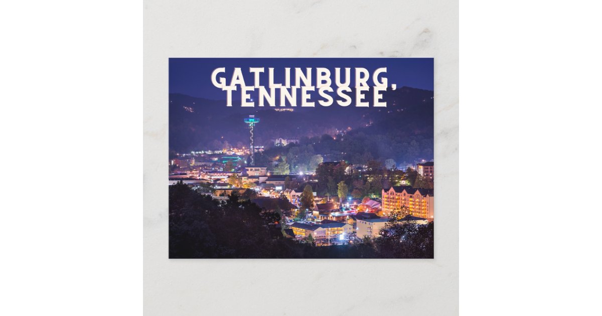 Gatlinburg, Tennessee Postcard | Zazzle