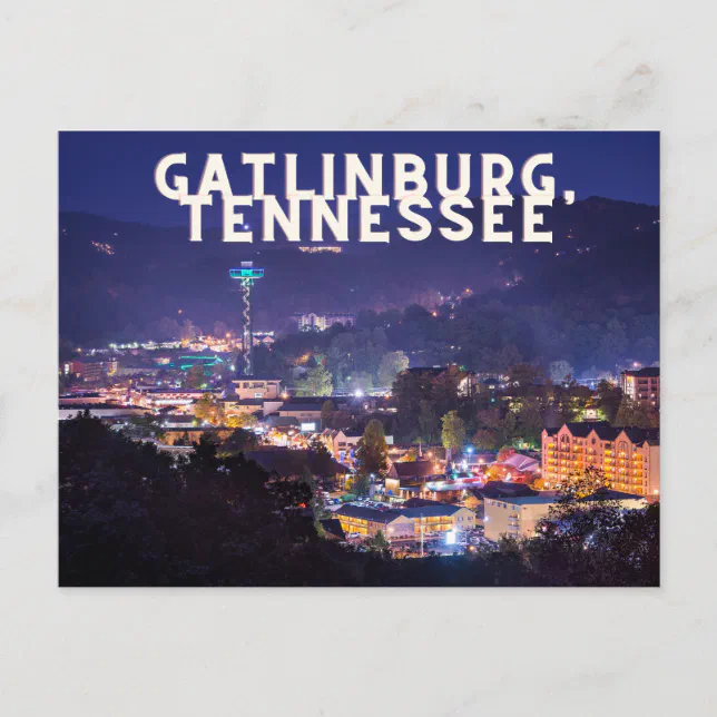 Gatlinburg, Tennessee Postcard | Zazzle