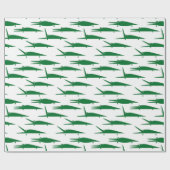 Gator Chomp | Alligator Reptile Wrapping Paper | Zazzle