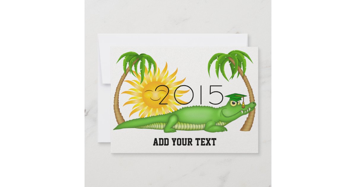 Gator Graduation / Other Invitation - SRF | Zazzle
