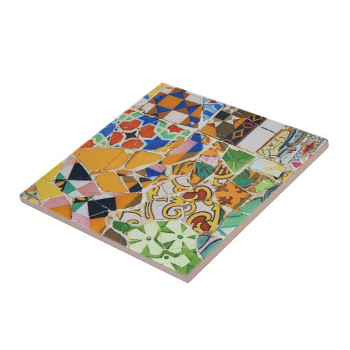Gaudi Ceramic Tile design | Zazzle