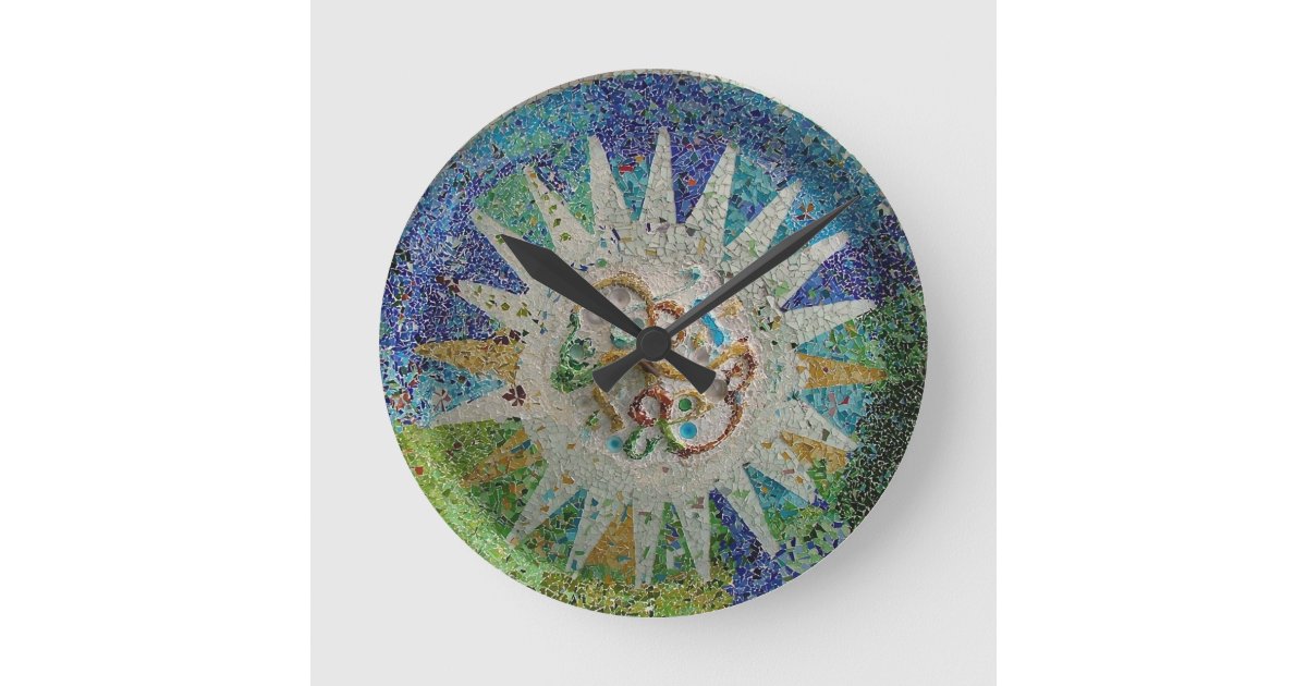 Gaudi clock | Zazzle