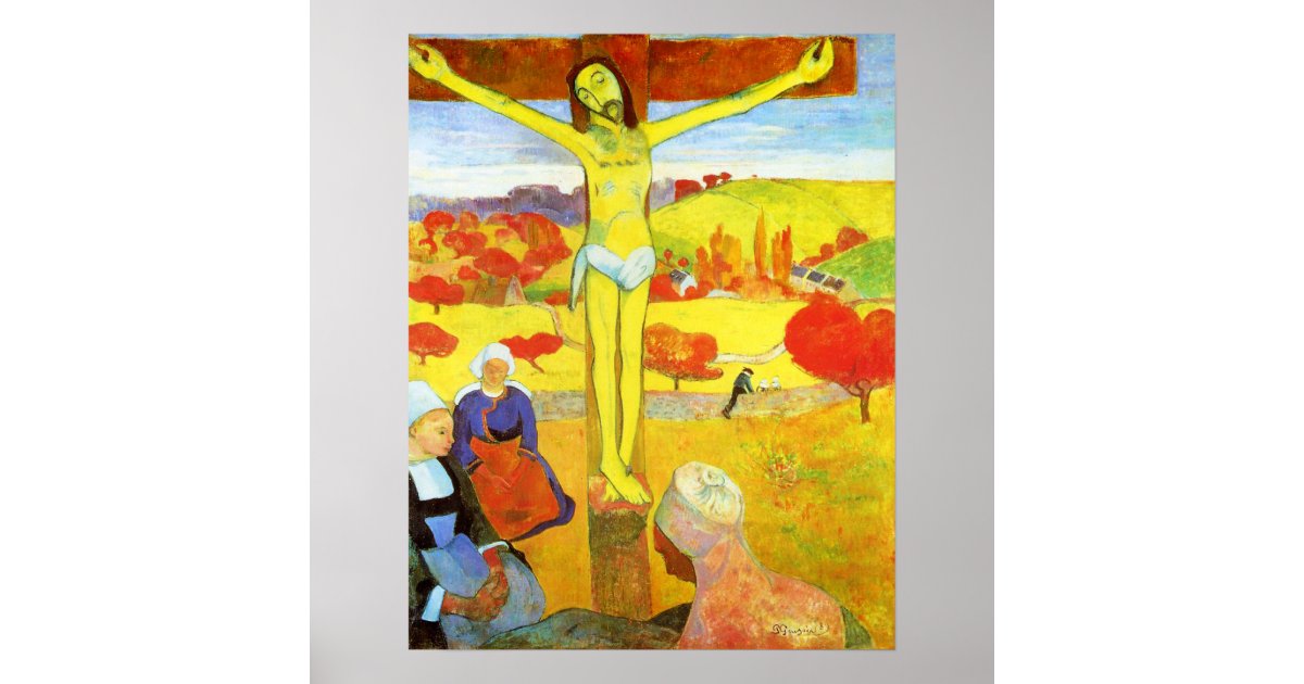 Gauguin Yellow Christ Poster | Zazzle