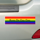 Gay Bumper Sticker | Zazzle