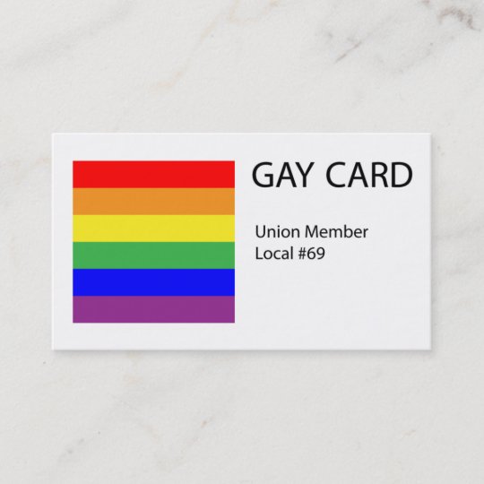 Gay Card Trick Card | Zazzle.com