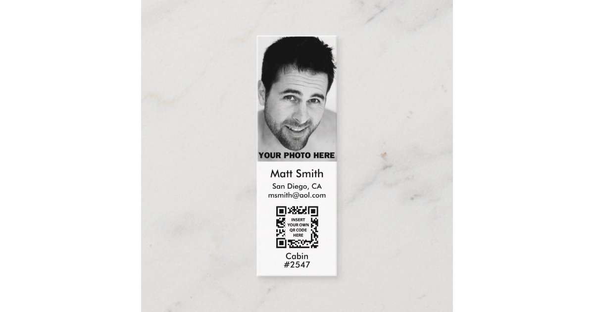 Gay Cruise Card with QR Code | Zazzle